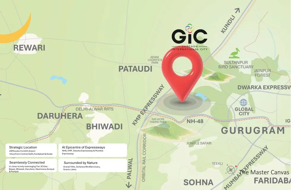 M3M GIC – Largest Integrated City of Manesar Gurgaon